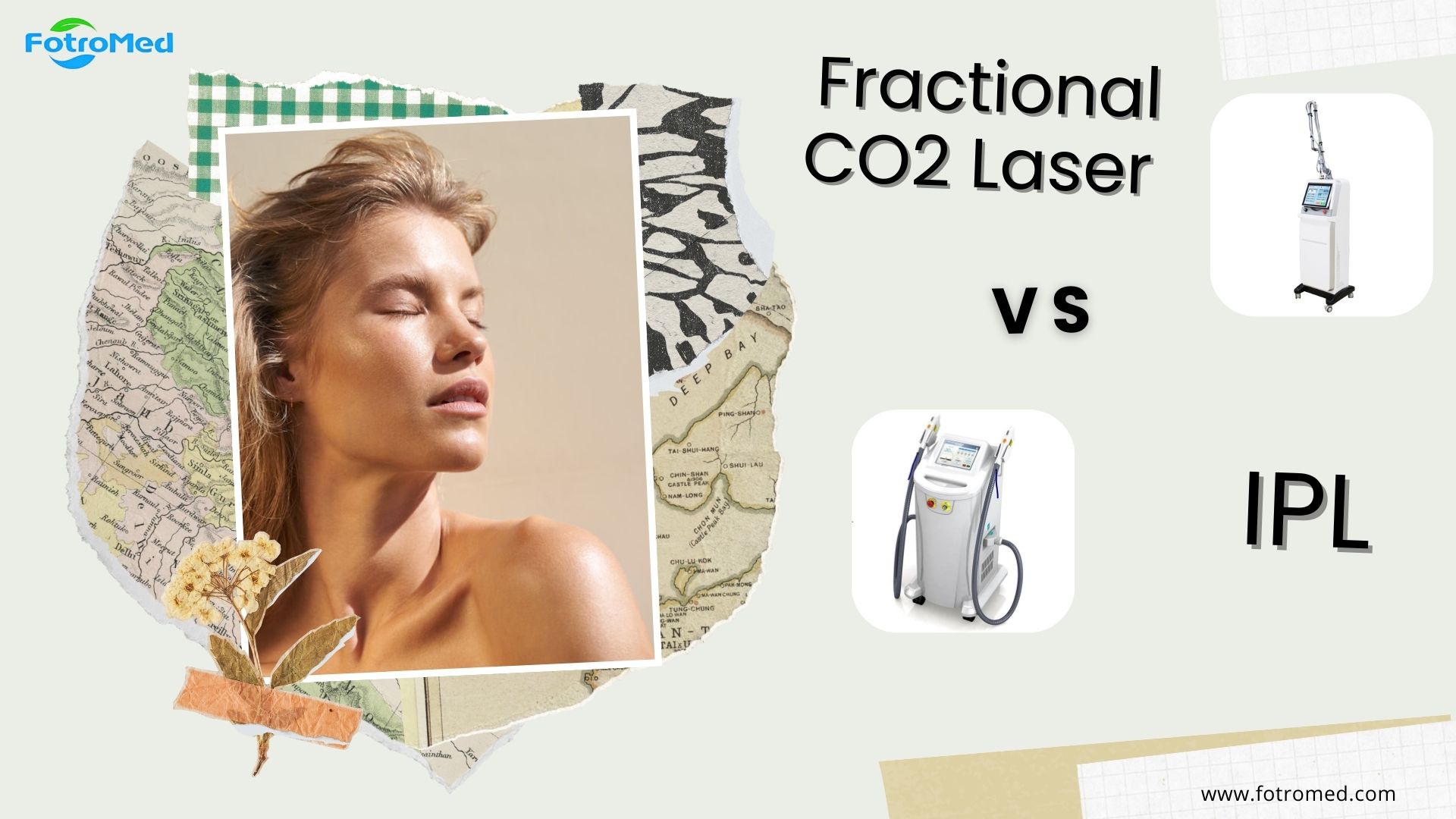 Láser de CO2 fraccionado vs.. IPL - Fotromed