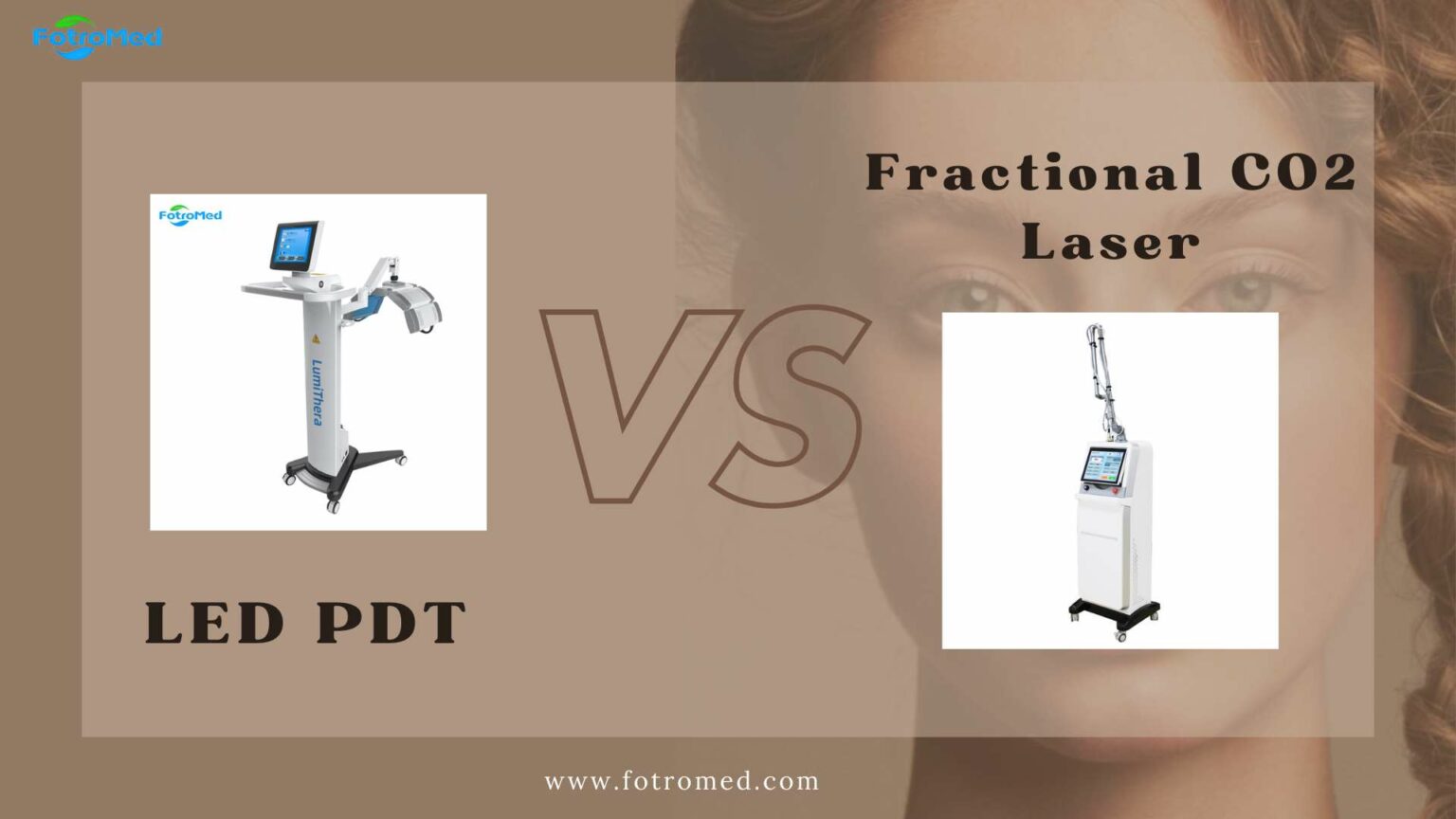 LED PDT vs Fractional CO2 Laser - Fotromed