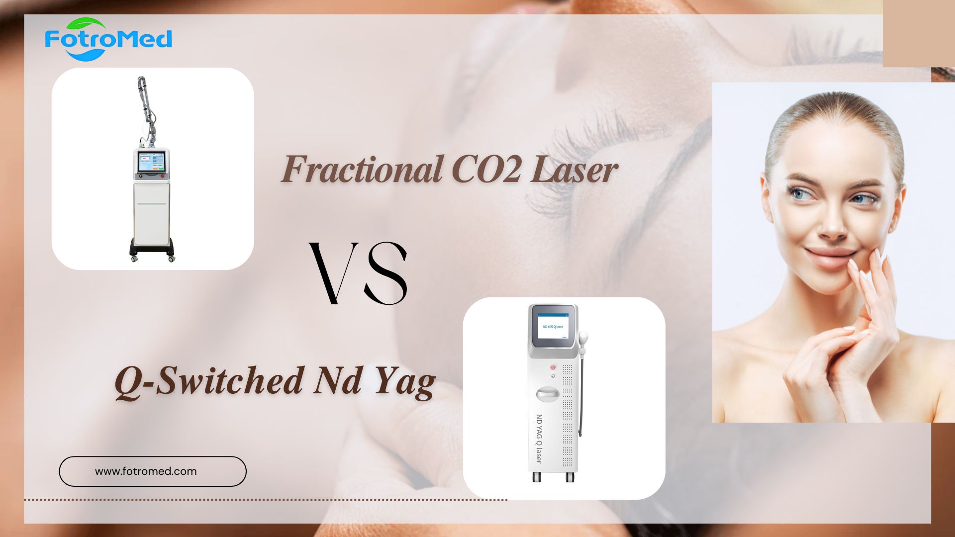 Q-switched Nd Yag vs Fractional CO2 Laser - Fotromed