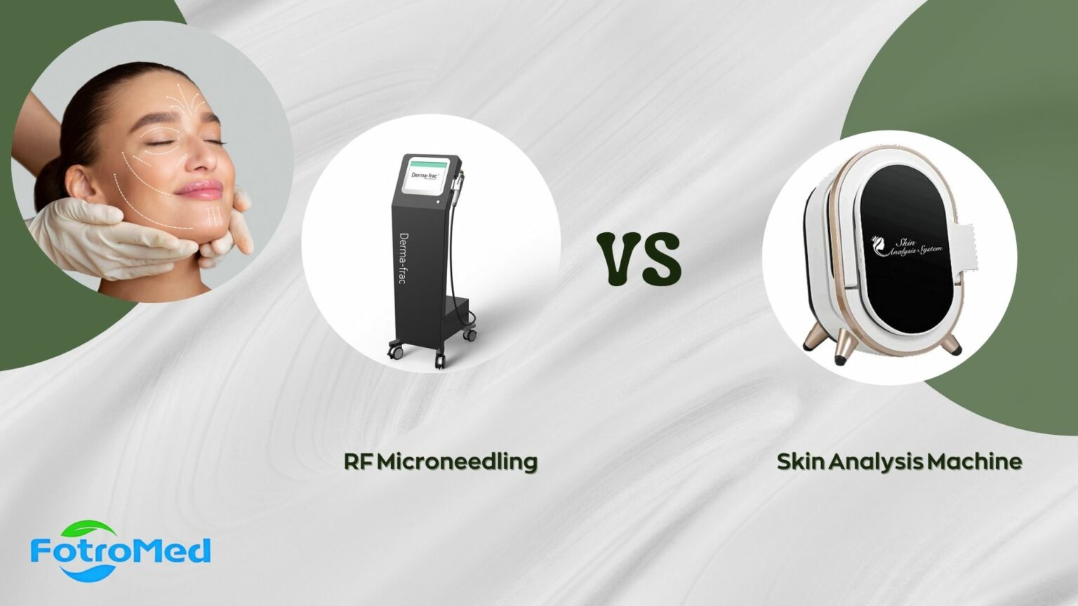 RF Microneedling vs Skin Analysis Machine - Fotromed