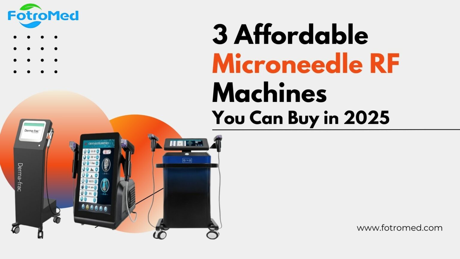 3 Affordable Microneedle RF Machines You Can Buy in 2025 - Fotromed