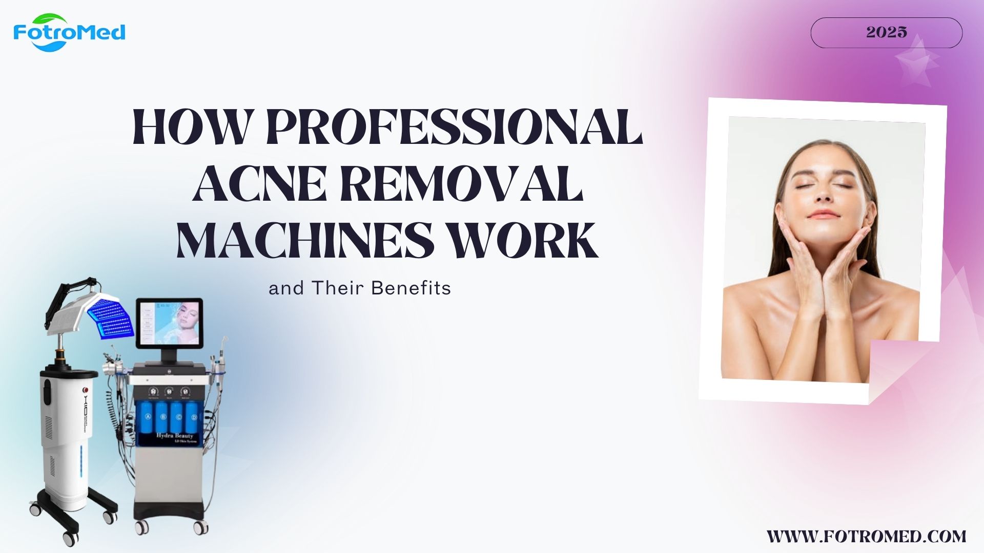 Cómo funcionan las máquinas de eliminación de acné profesionales y sus ...