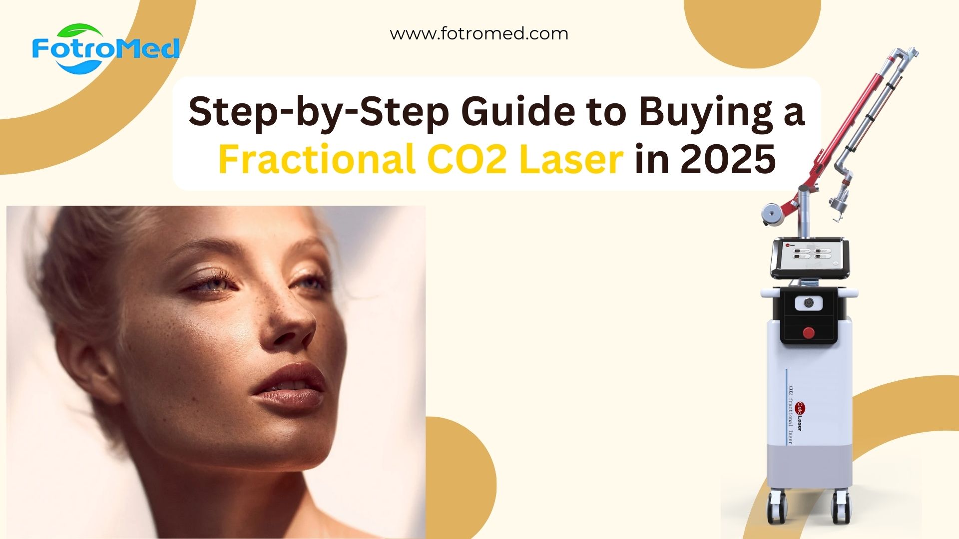Guía paso a paso para comprar un láser de CO2 fraccional en 2025 - Fotromed