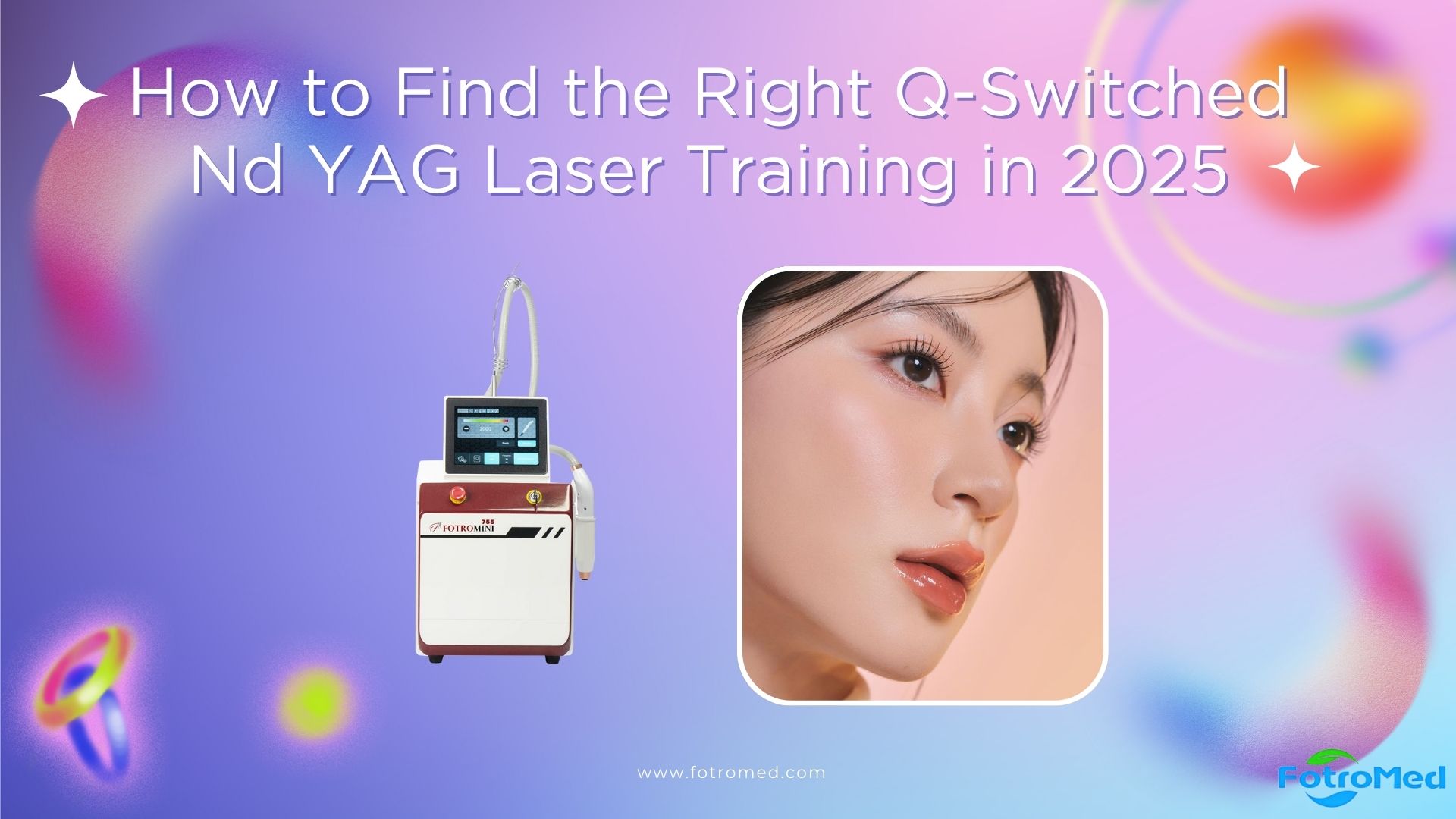 Cómo encontrar el entrenamiento de láser ND YAG de ND ND y Q-Switched correcto en 2025 - Fotromed