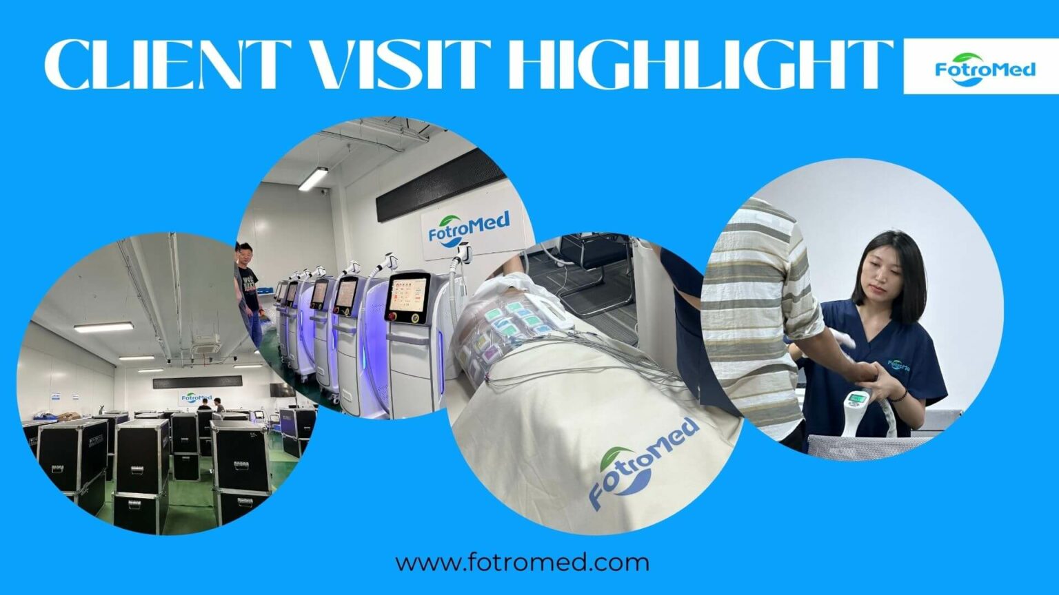 Aesthetic Clients Visit FotroMed for HIFU Demo & Ausbildung