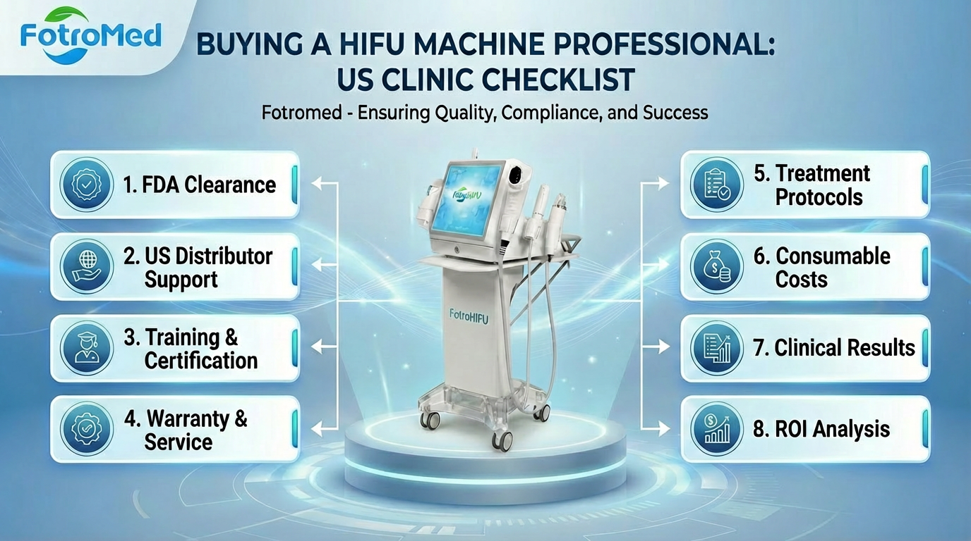 Buying a HIFU Machine Professional: US Clinic Checklist - Fotromed