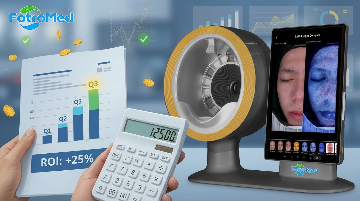 Skin Analysis Machine Roi Calculation - Fotoformatiert